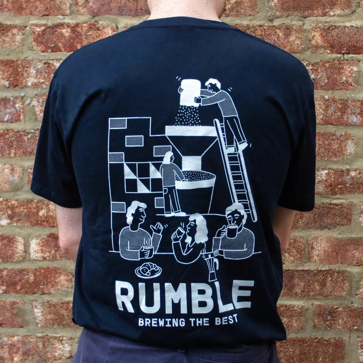 Rumble Coffee x James Eagle Tee